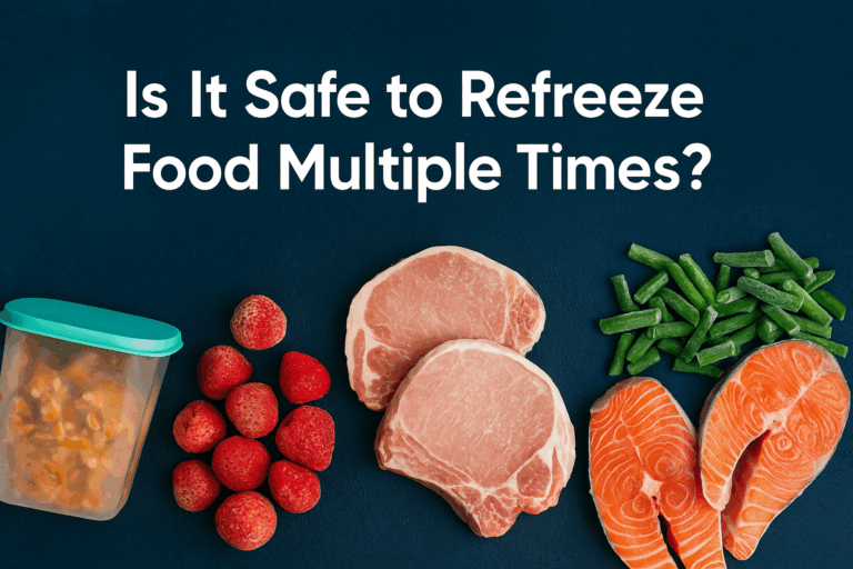 What Happens If You Refreeze Food Multiple Times? (And When It’s Okay ...