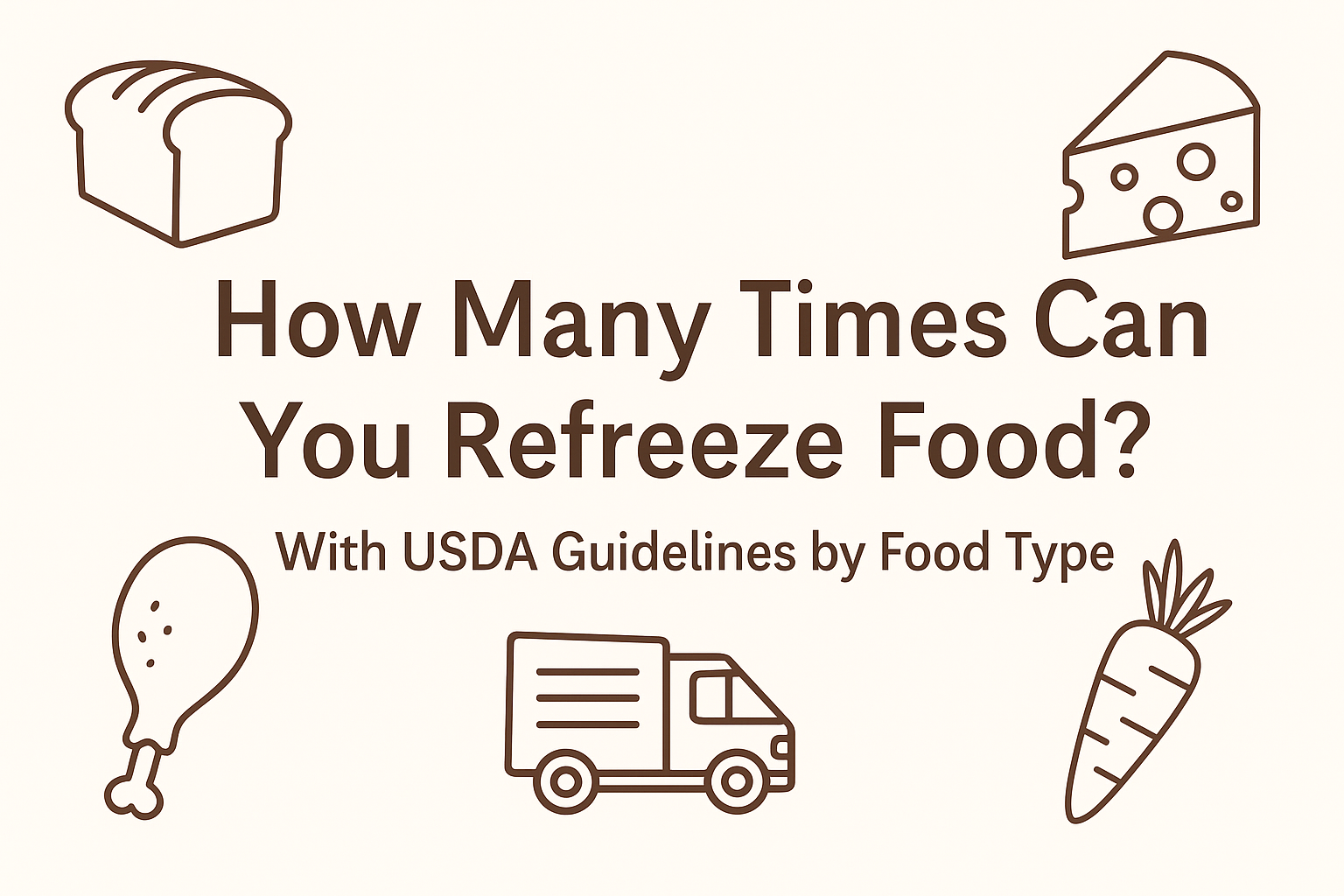 How Many Times Can You Refreeze Food? USDA Guidelines for Every Food ...